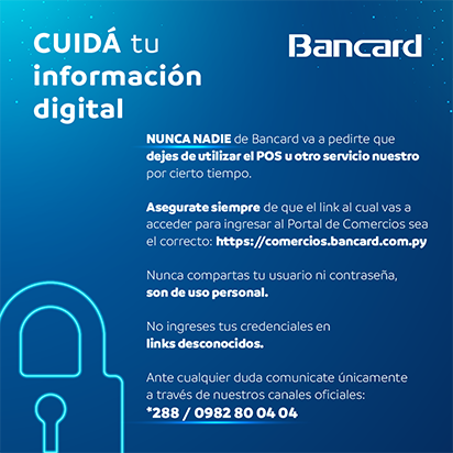 Bancard - Bienvenidos